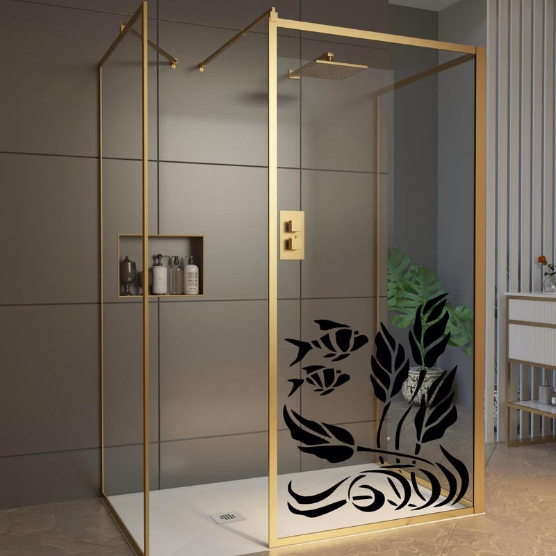 Shower Door Decal - Etsy