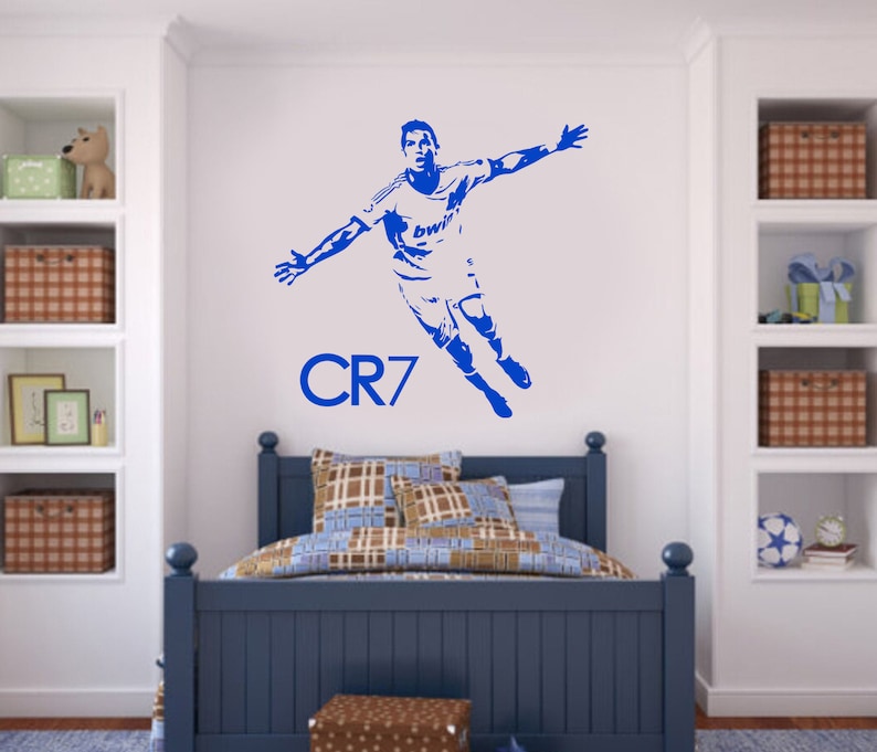 Ronaldo Celebration Wall Decal: CR7 Portugal Football Art RM - Etsy