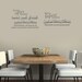 Bismillah Eating Dua Before & After Eating Islamic Wall Art Sticker ...