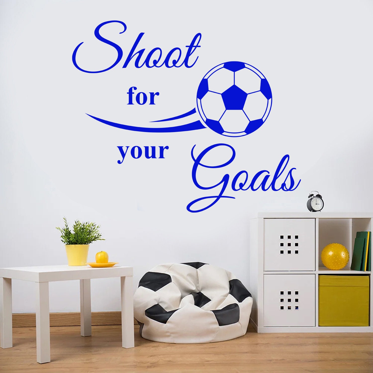Football Quote Wall Decal: Motivational Sports Vinyl Sticker - Etsy
