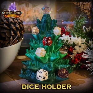 Dice Guardian Jolly Dice Boughs: Tree Dice Holder! Dnd Roleplaying ...