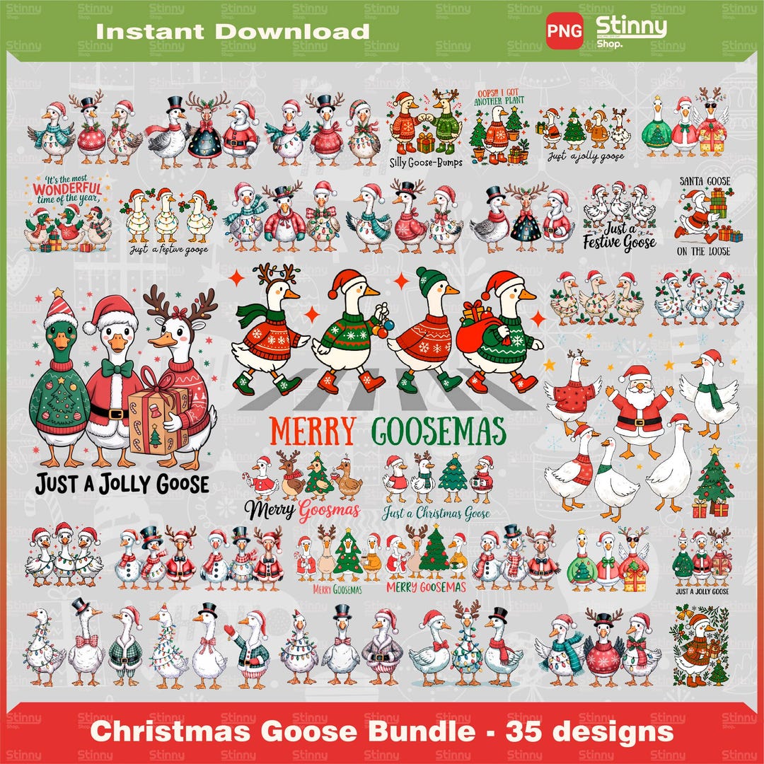 Merry Christmas Goose Png, Oops I Got Another Tree Png, Cute Christmas ...
