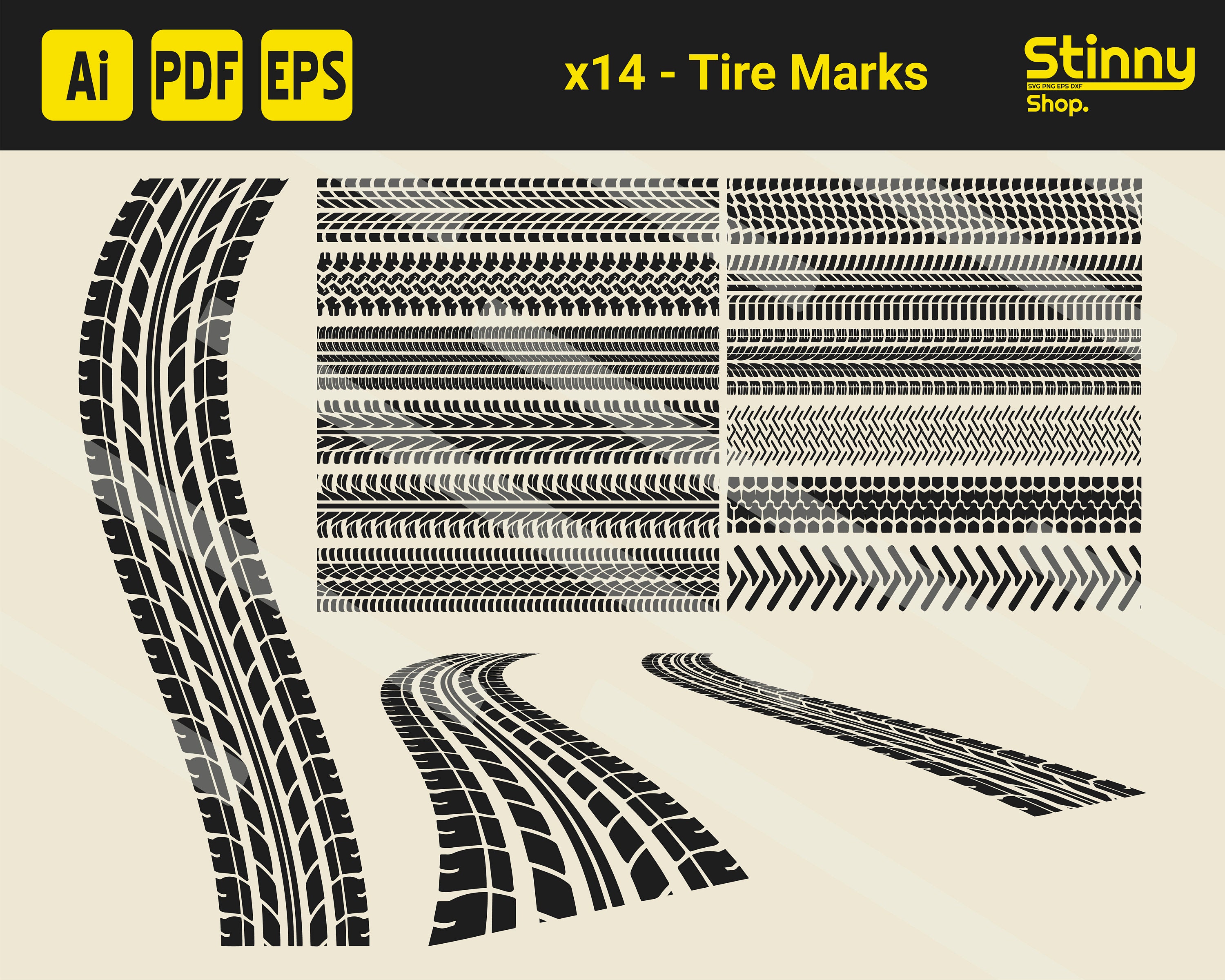 Clipart Tire Marks
