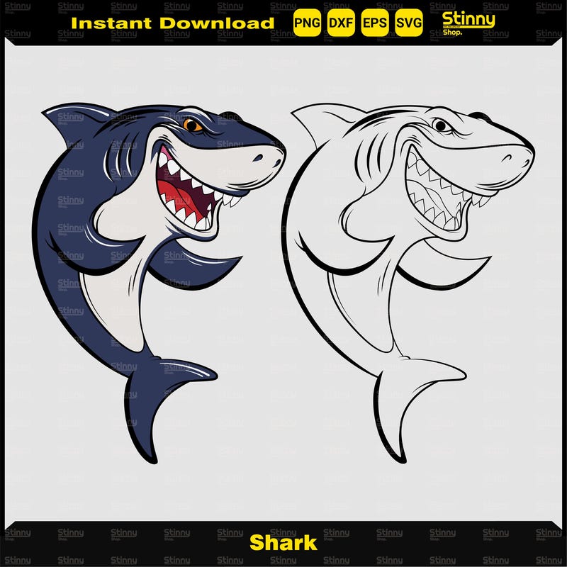 Shark Bite - Etsy