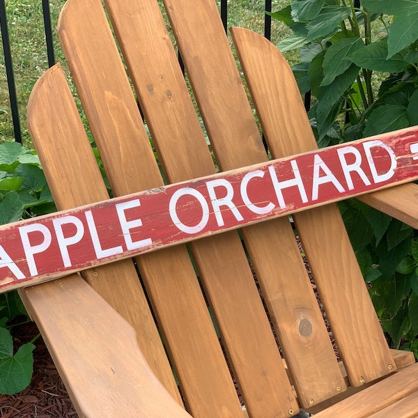 Apple Orchard Sign - Etsy