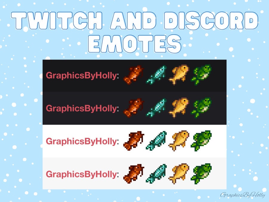 Lake Fish Bundle - Stardew Valley - Instant Digital Download - Twitch ...