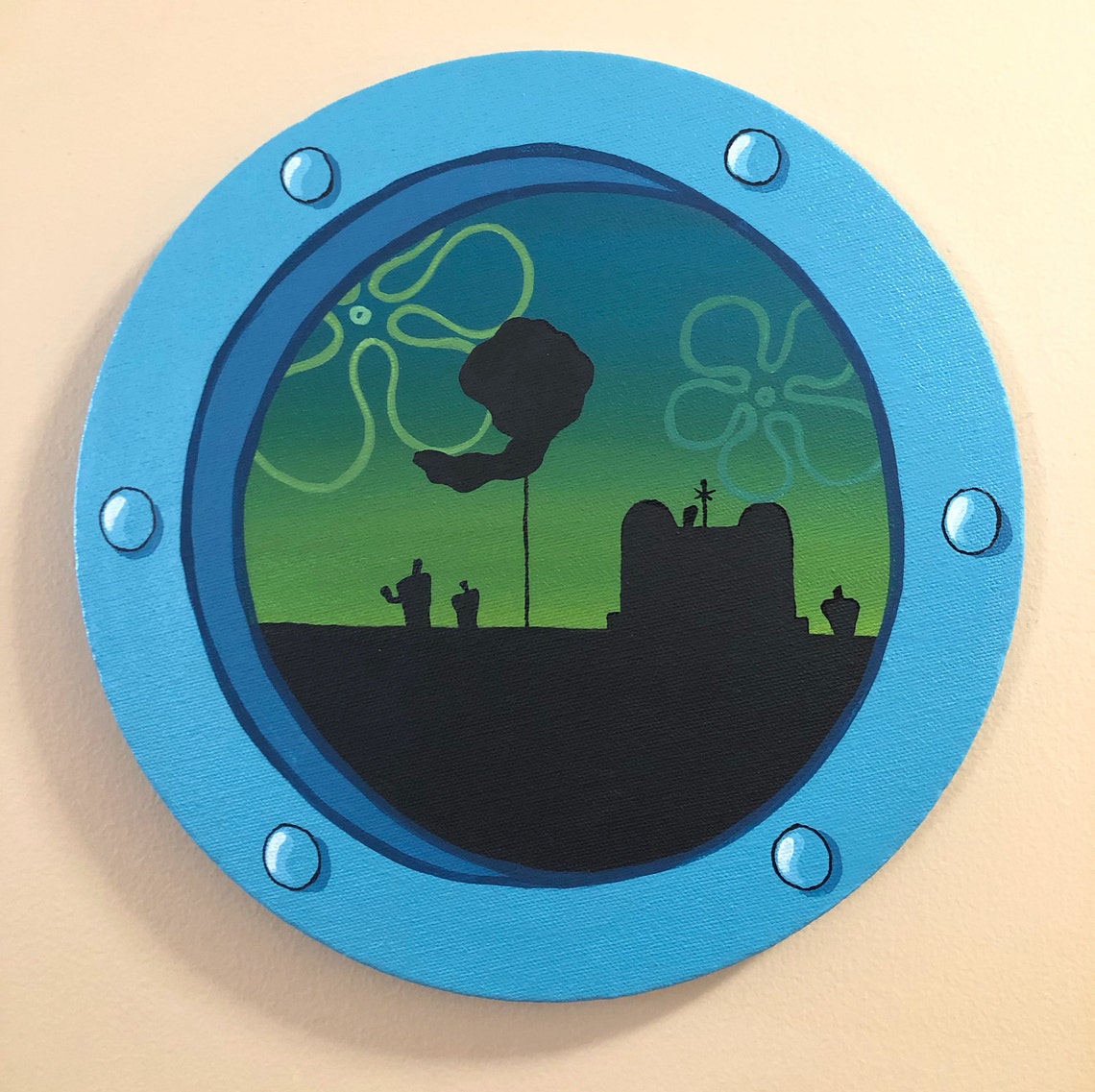Spongebob porthole - halllopi