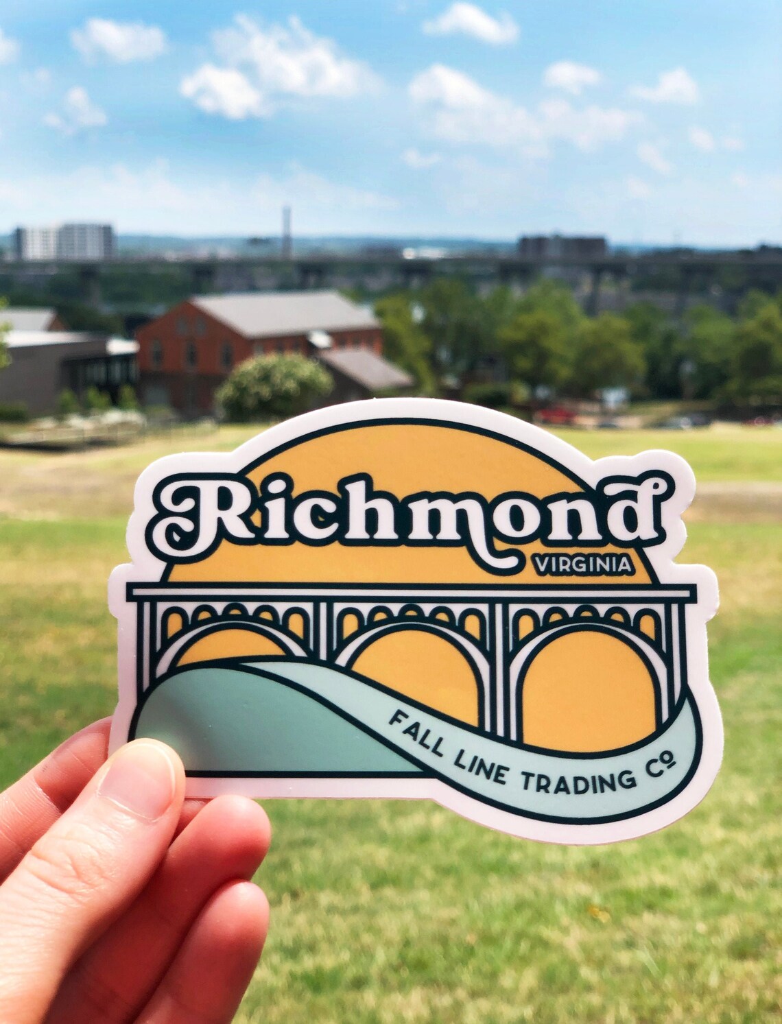 Richmond VA: RVA Sticker - Etsy