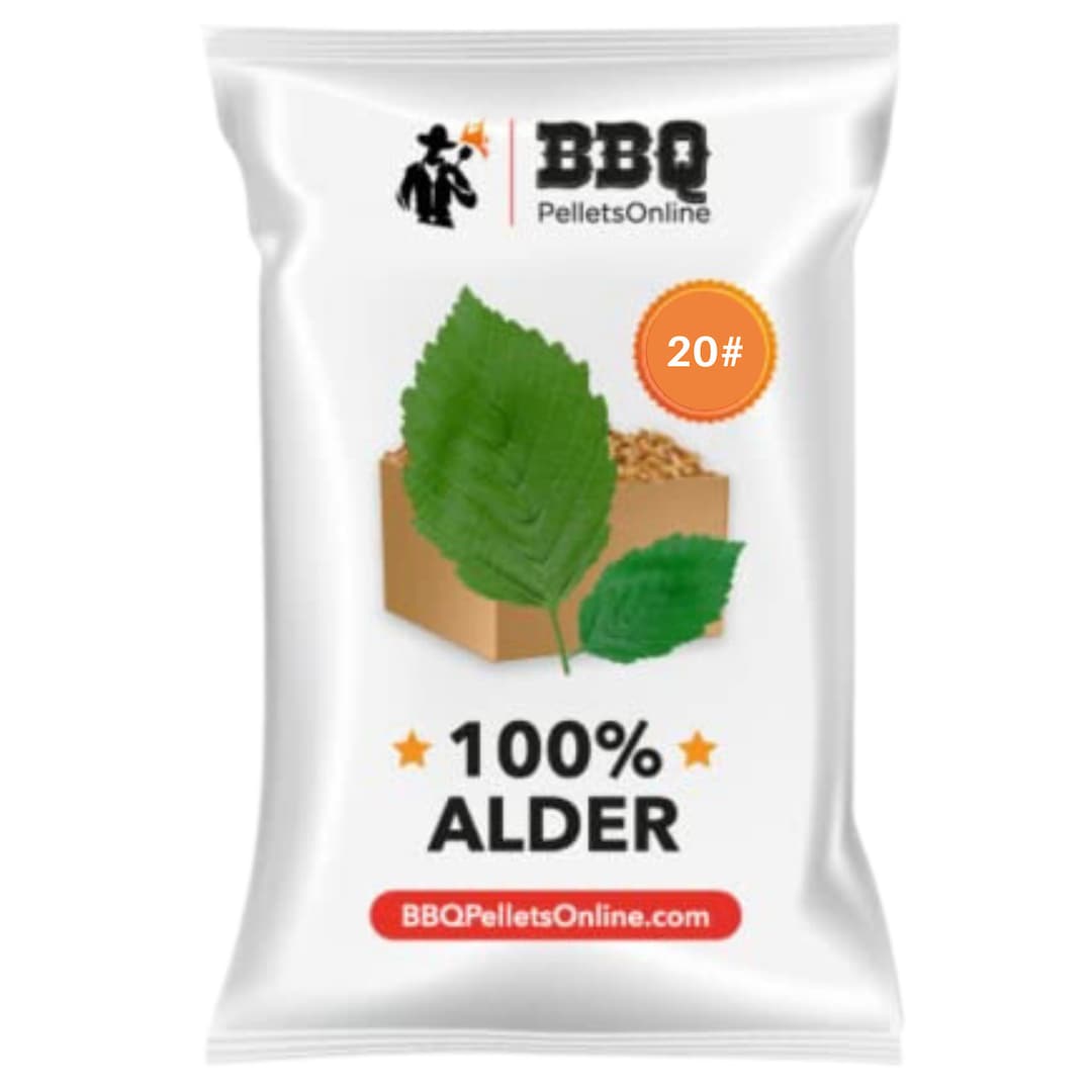 Alder Wood BBQ Pellets: 100% Natural, Sweet Smoke - 20lb Bag - Etsy
