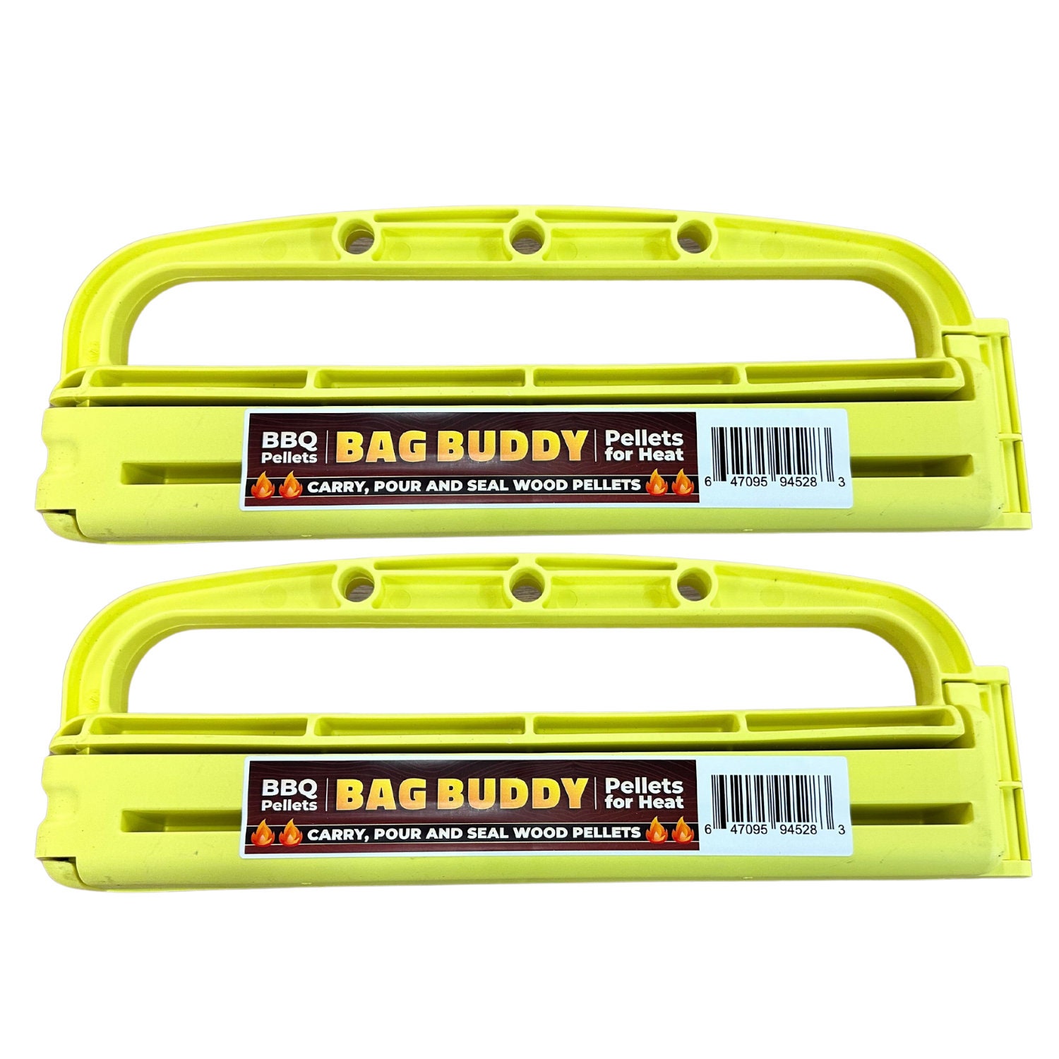Bbqpelletsonline Bag Buddy yellow Extra Large Heavy Duty Bag Clip With ...