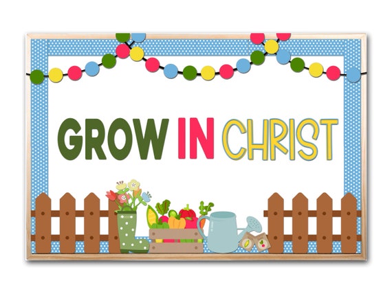 Spring Religious Bulletin Clip Art