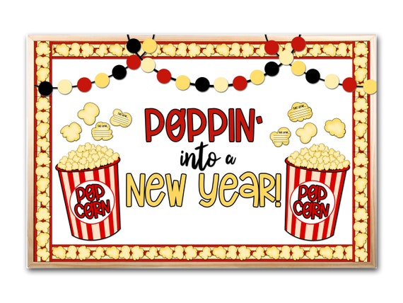 Popcorn Template For Bulletin Board