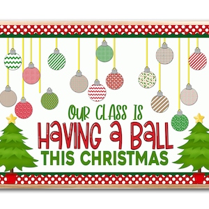 Christmas Bulletin Board Kit, Holiday Bulletin Board, Christmas ...