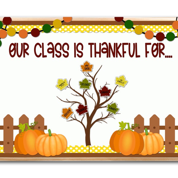 Fall Bulletin Board - Etsy