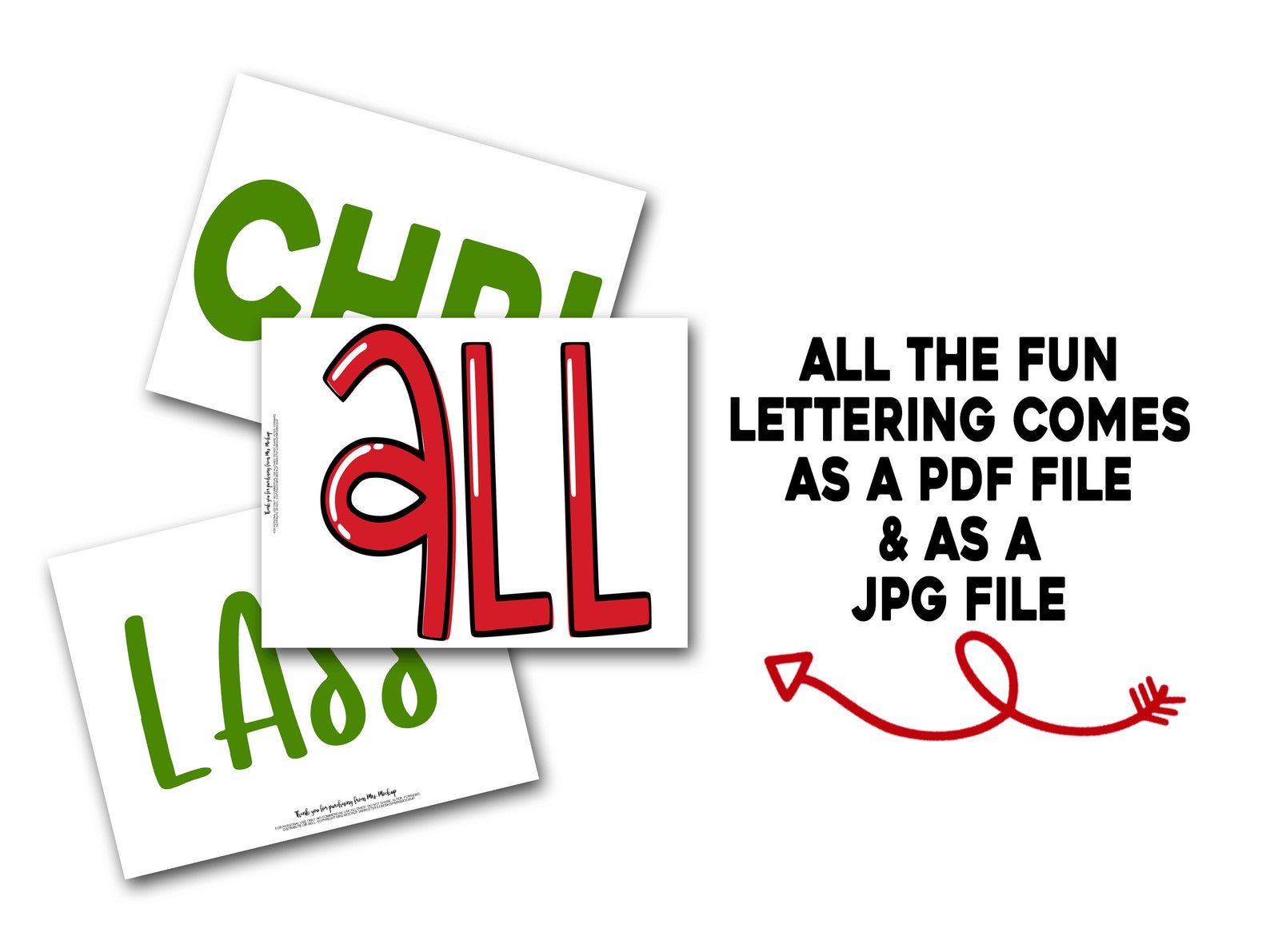 Christmas Bulletin Board Kit Holiday Bulletin Board - Etsy