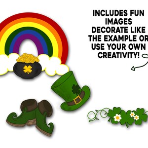 St Patrick's Day Bulletin Board Kit, Saint Patrick's Day Class Decor ...