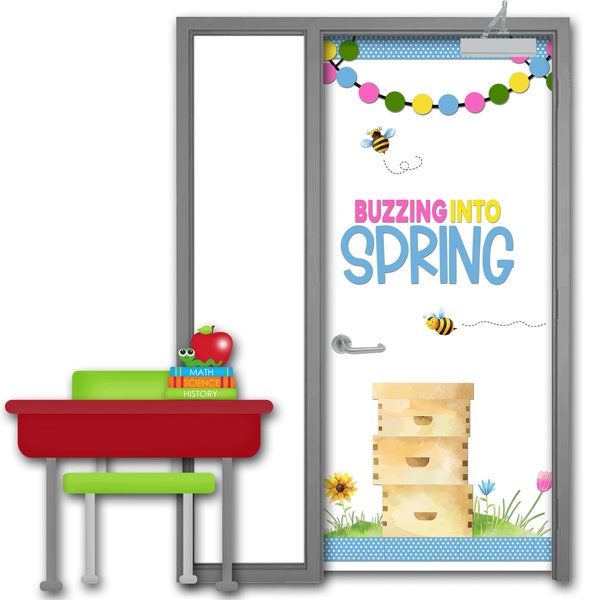 Spring Door Decorations - Etsy