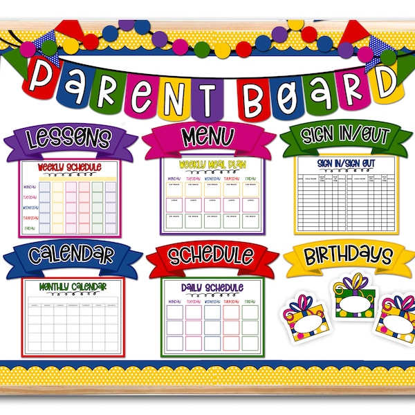Parent Board Daycare - Etsy