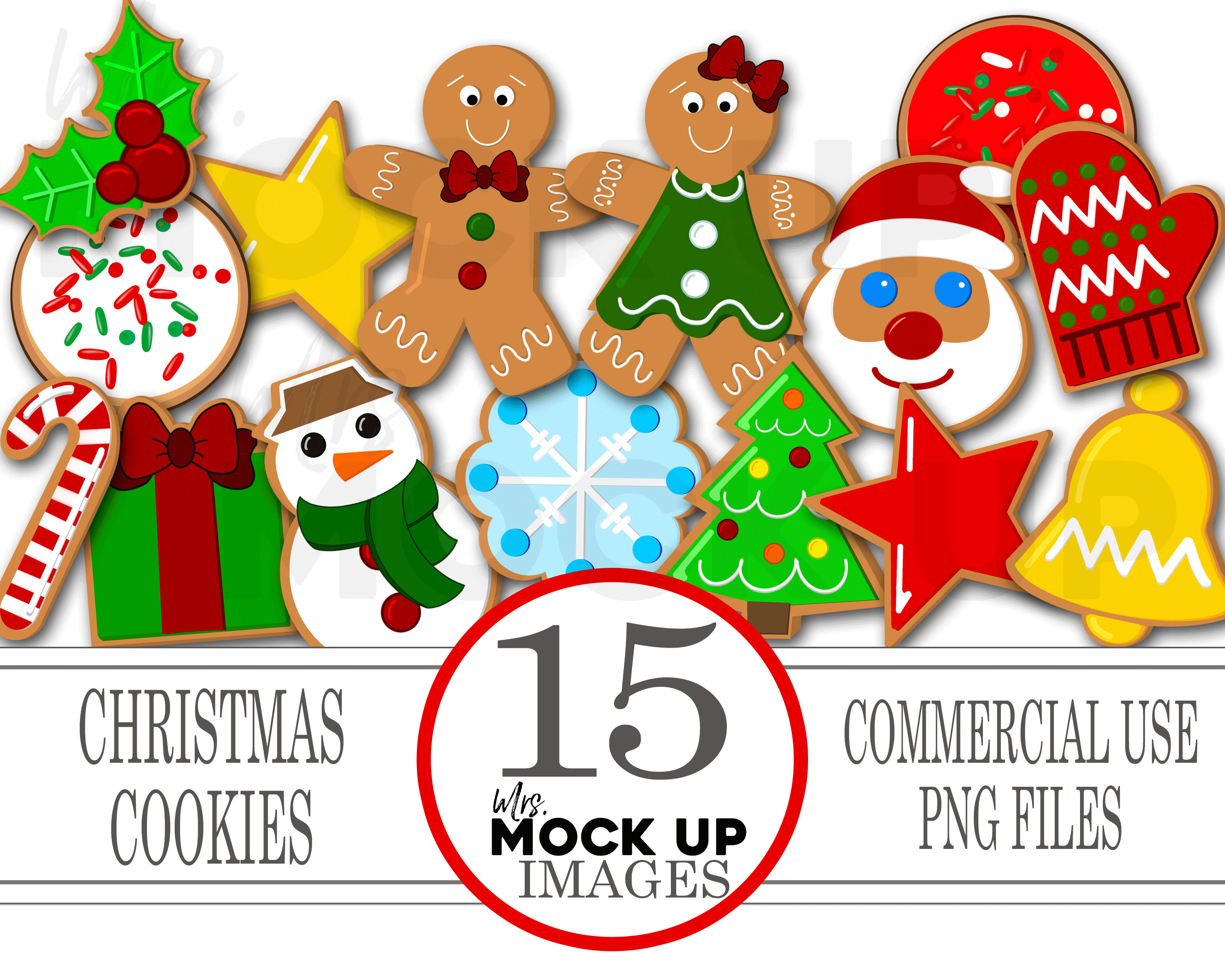 Holiday Sugar Cookies Clipart