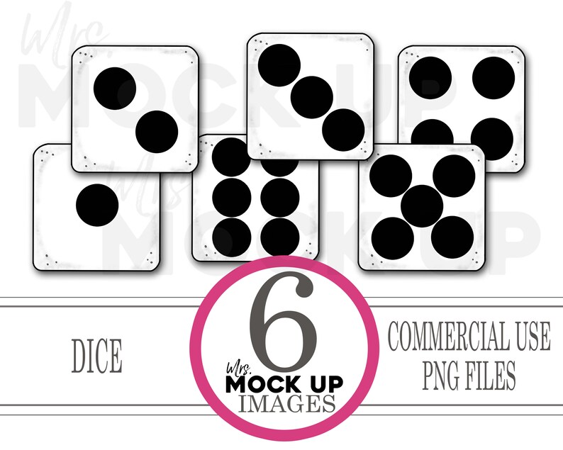 Dice Clip Art Dice Face Clip Art PNG Transparent - Etsy
