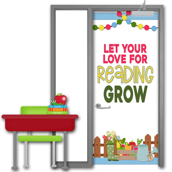 Library Door Decorations - Etsy