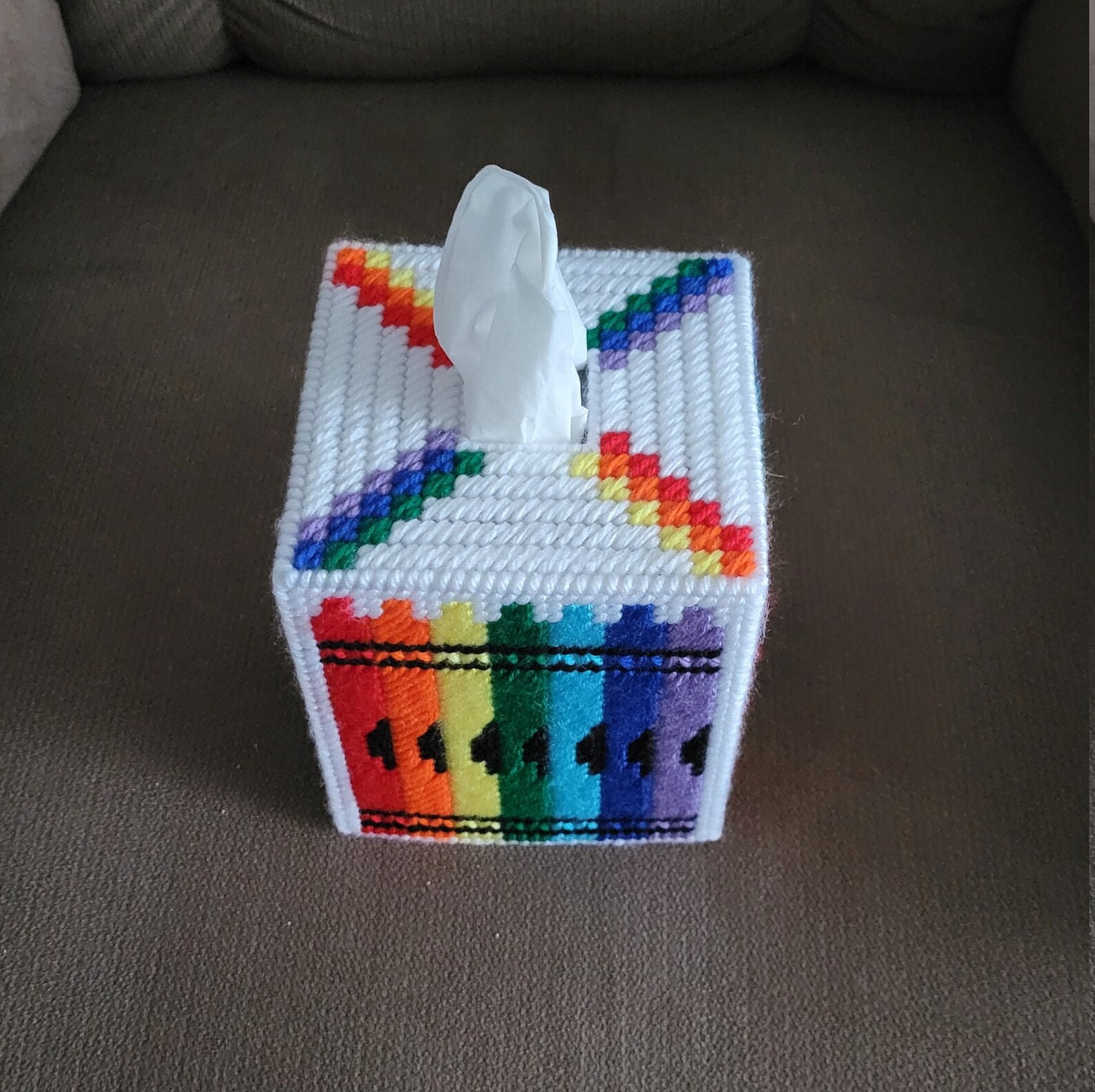 School Days Tissue Box Cover/crayon Tissue Box Cover/plastic - Etsy