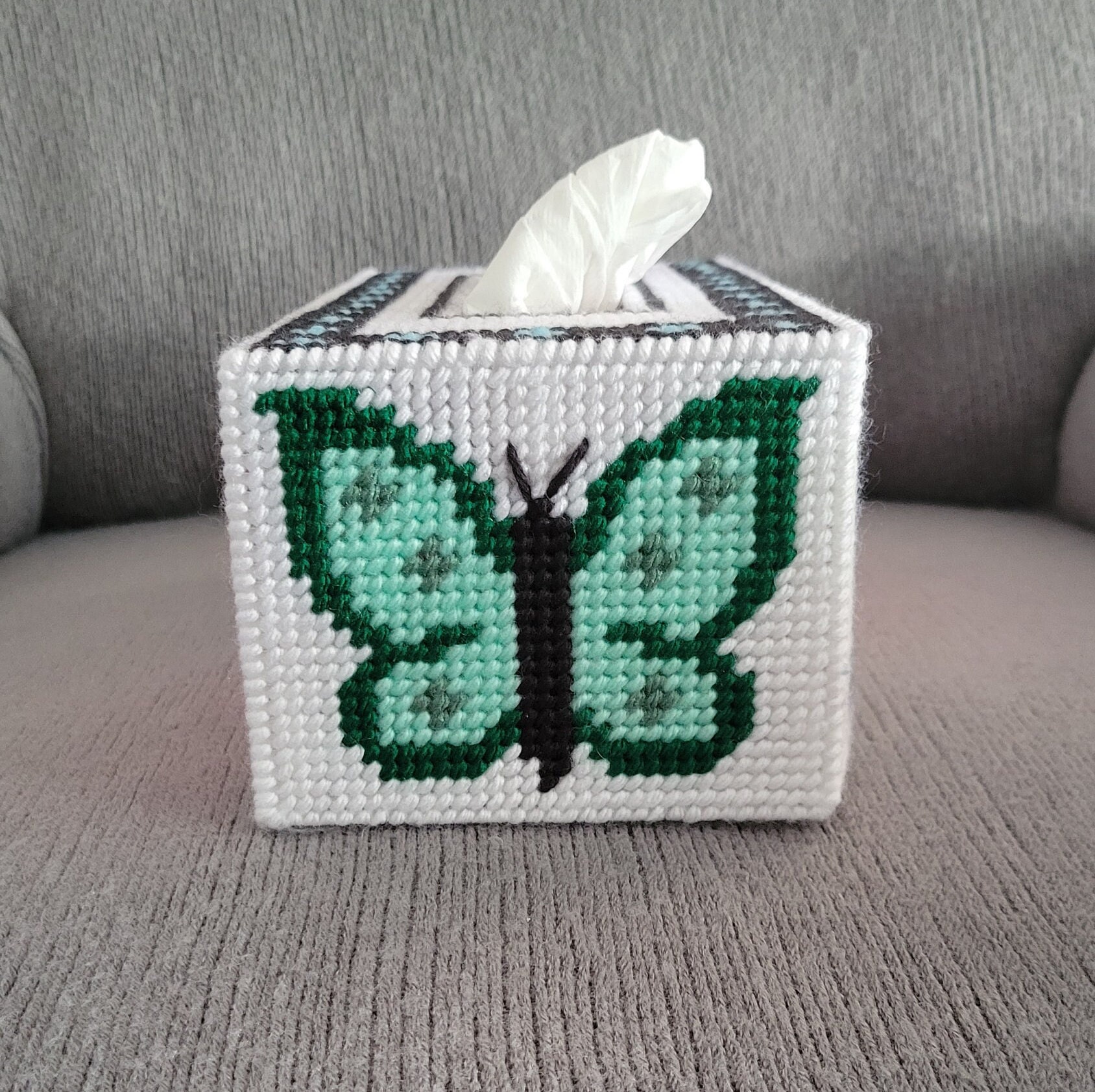 Butterfly Tissue Box Cover/butterfly Tissue Box Topper - Etsy
