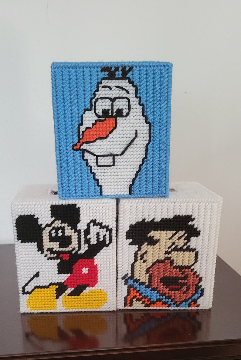 Disney Tissue Box Cover/frozen Tissue Box Cover/mickey Mouse - Etsy