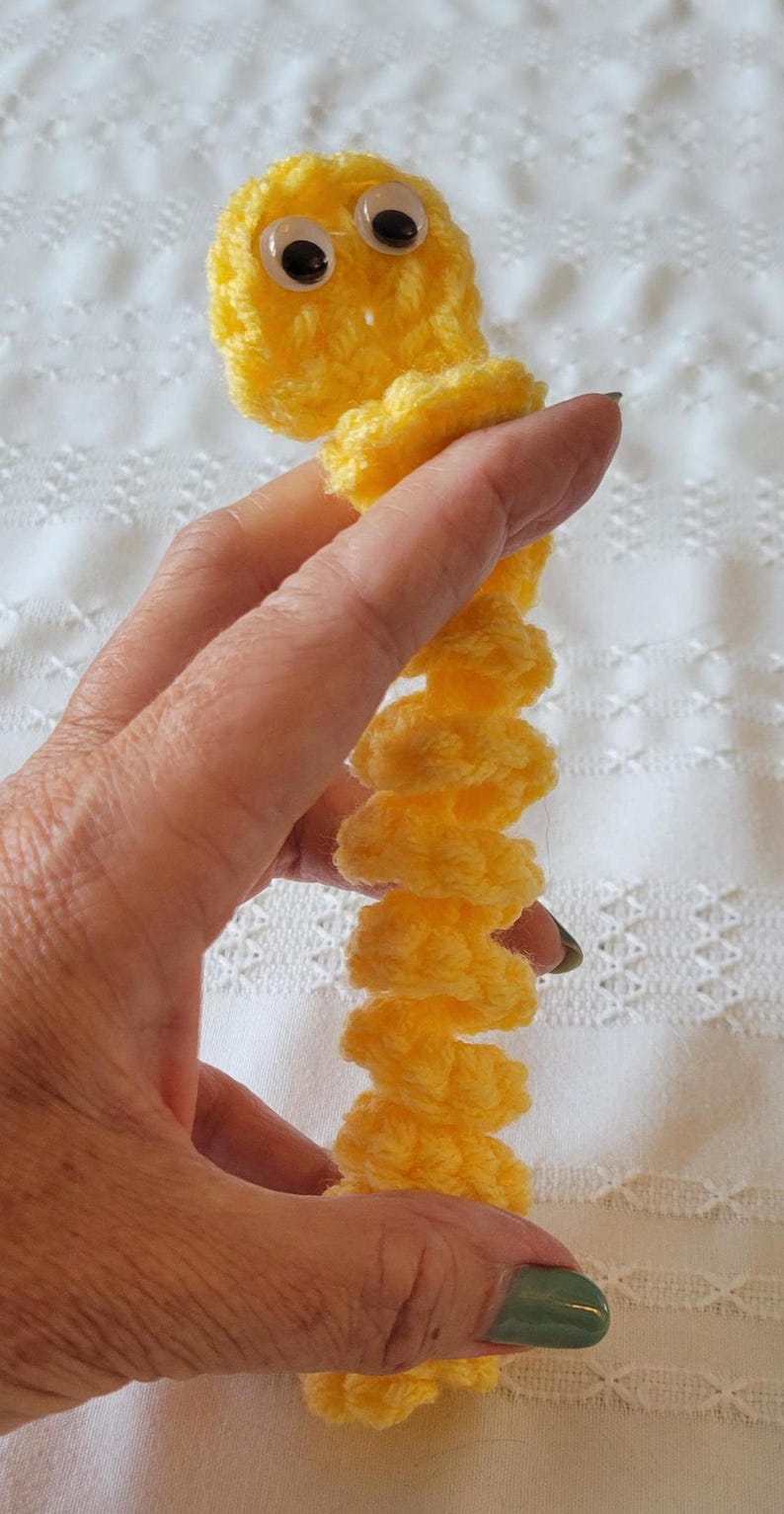 Worry Worms/crocheted Worry Worms - Etsy