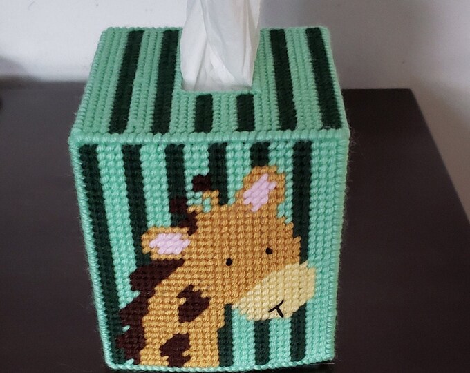 Giraffe Tissue Box Cover/animal Tissue Box Cover/zoo Tissue Box Cover ...