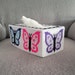 Butterfly Tissue Box Cover/butterfly Tissue Box Topper - Etsy
