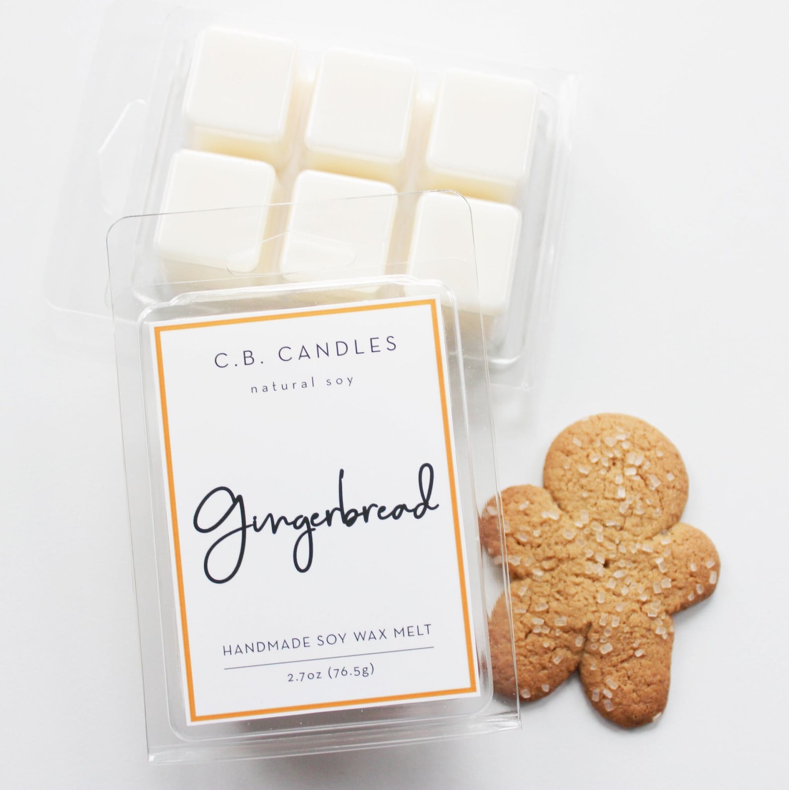 Gingerbread Wax Melt 100% Soy Handmade Christmas Bakery - Etsy