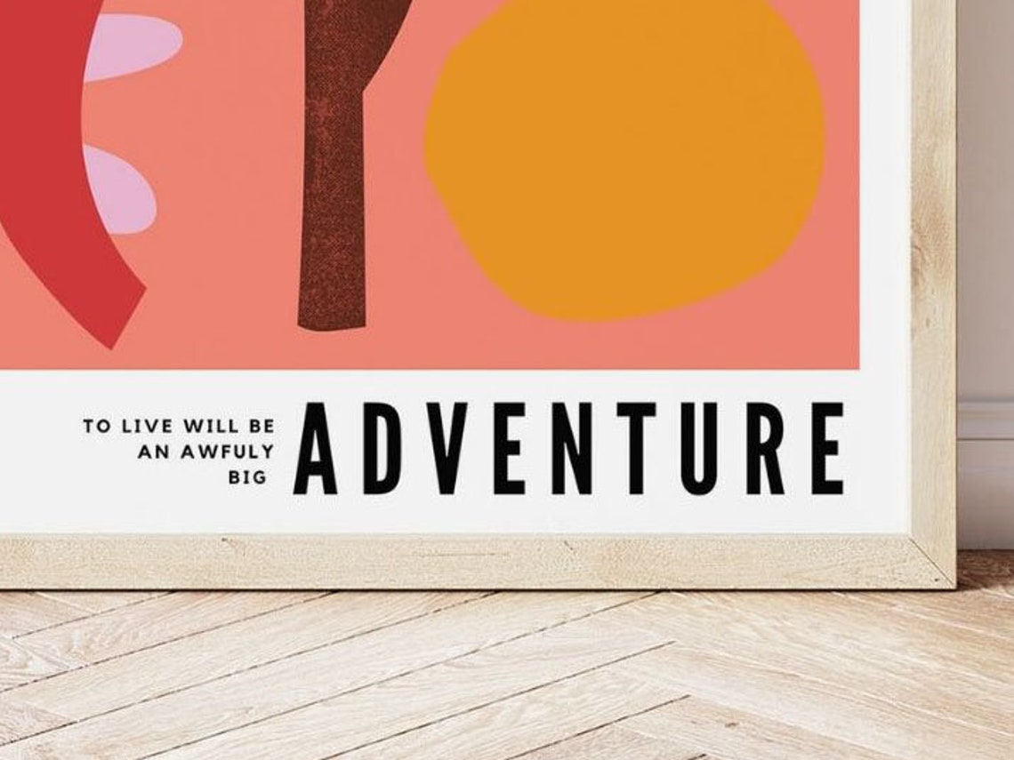 PRINTABLE ADVENTURE POSTER Printable Adventure Poster Desert | Etsy