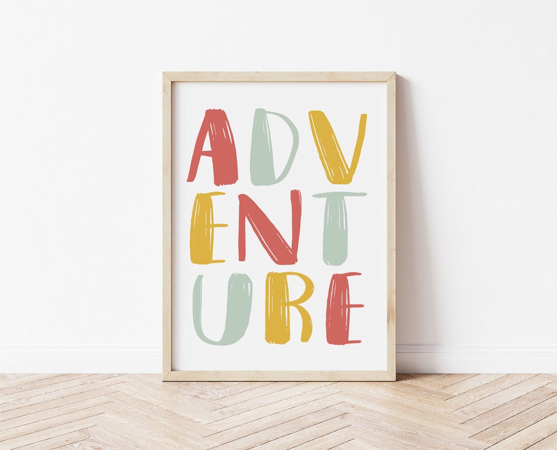PRINTABLE ADVENTURE POSTER Printable Adventure Poster Desert - Etsy