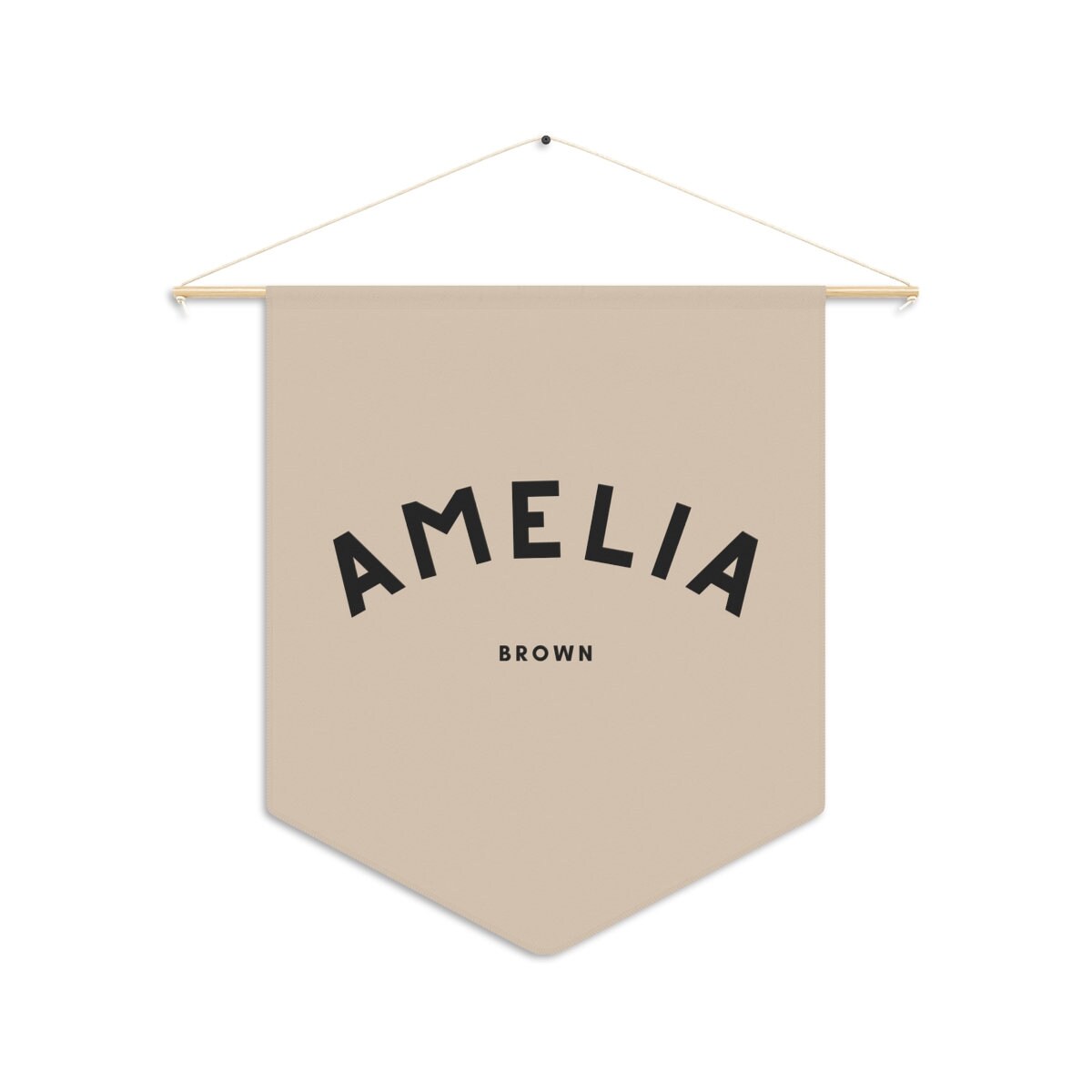 Custom Name Flag Name Wall Banner Kids Room Decor - Etsy