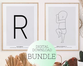 PRINTABLE Baby Poster Personalised Birth Poster Newborn in | Etsy