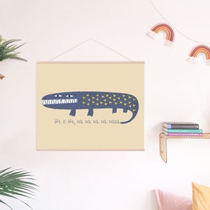 PRINTABLE CROCODILE NURSERY Poster, Crocodile Nursery Decor, Printable ...