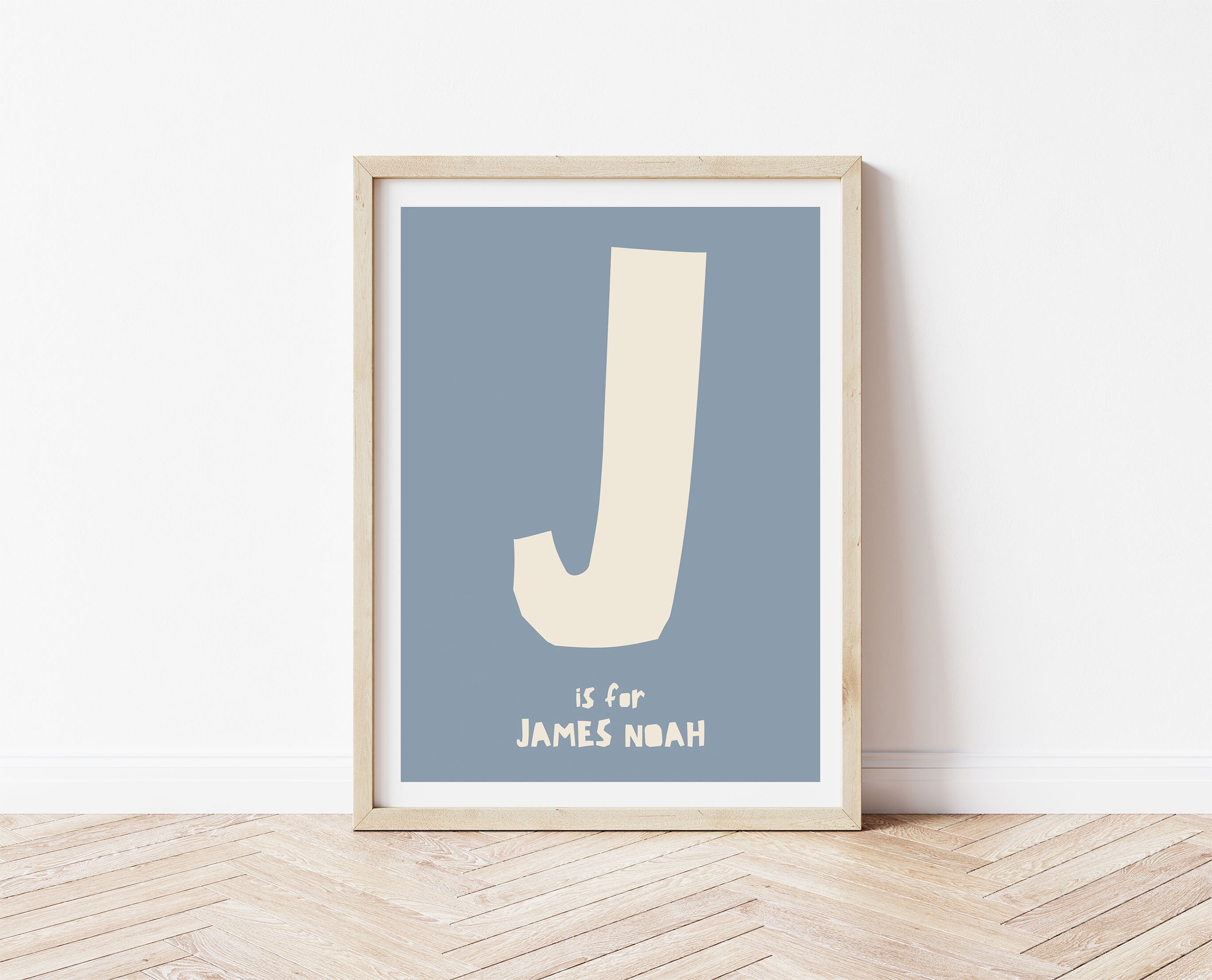 PRINTABLE CUSTOM NAME Poster, Personalised Initial Poster, Custom Kids ...