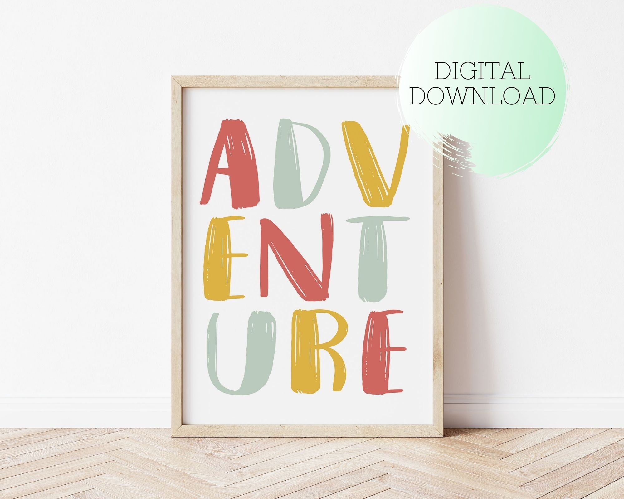 PRINTABLE ADVENTURE POSTER Printable Adventure Poster Desert - Etsy