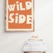 PRINTABLE Wild Side POSTER Wild Kids Print Rust Kids Room - Etsy