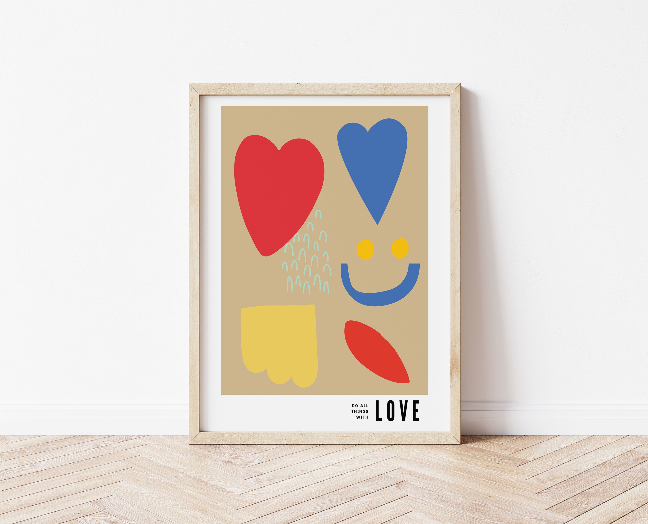 PRINTABLE LOVE POSTER, Valentines Day Print, Printable Nursery Poster ...