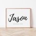 PRINTABLE CUSTOM NAME Poster, Personalised Name Poster, Custom Kids ...
