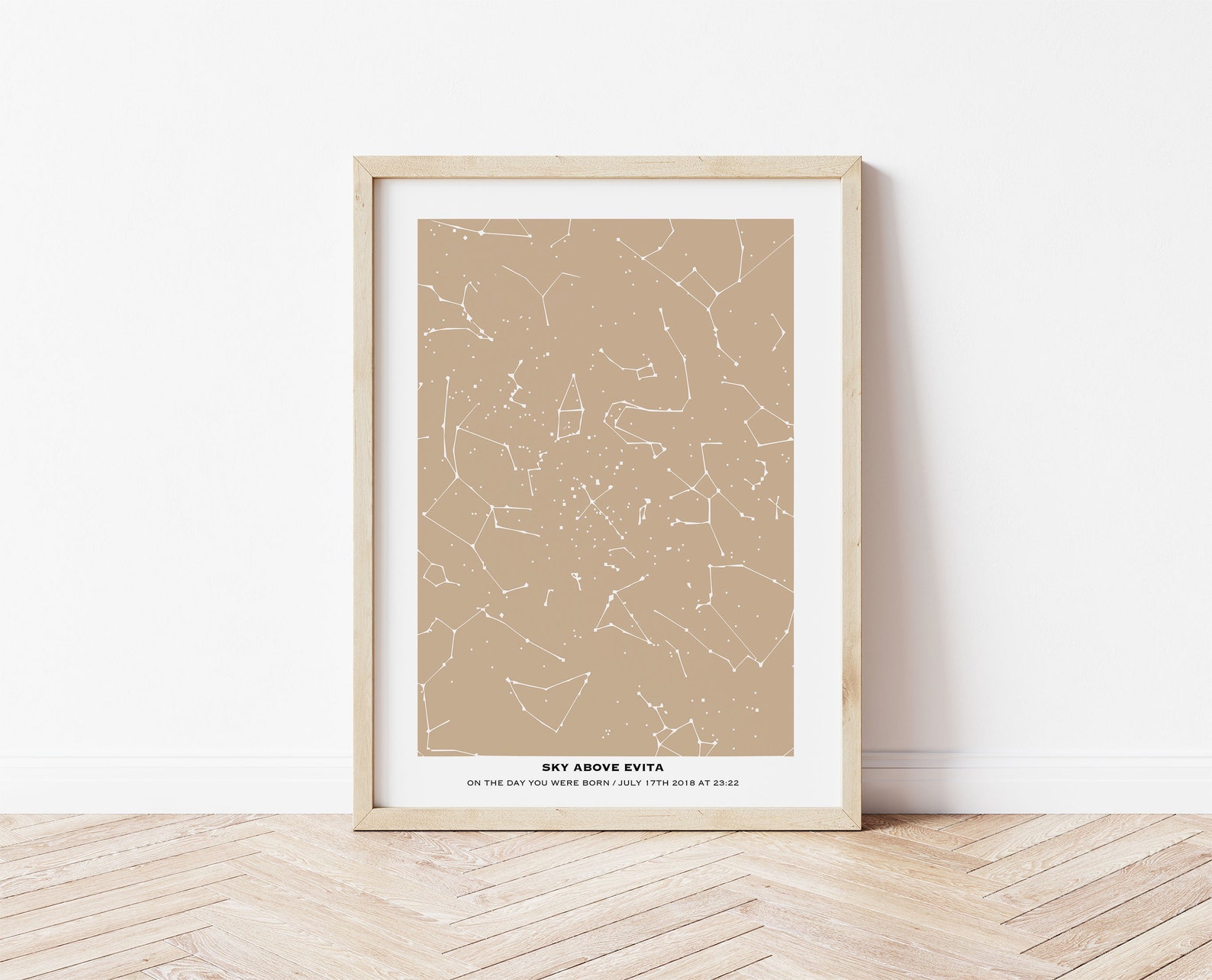 PRINTABLE STAR MAP, Sky Above, Birth Poster, Custom Night Sky Poster ...