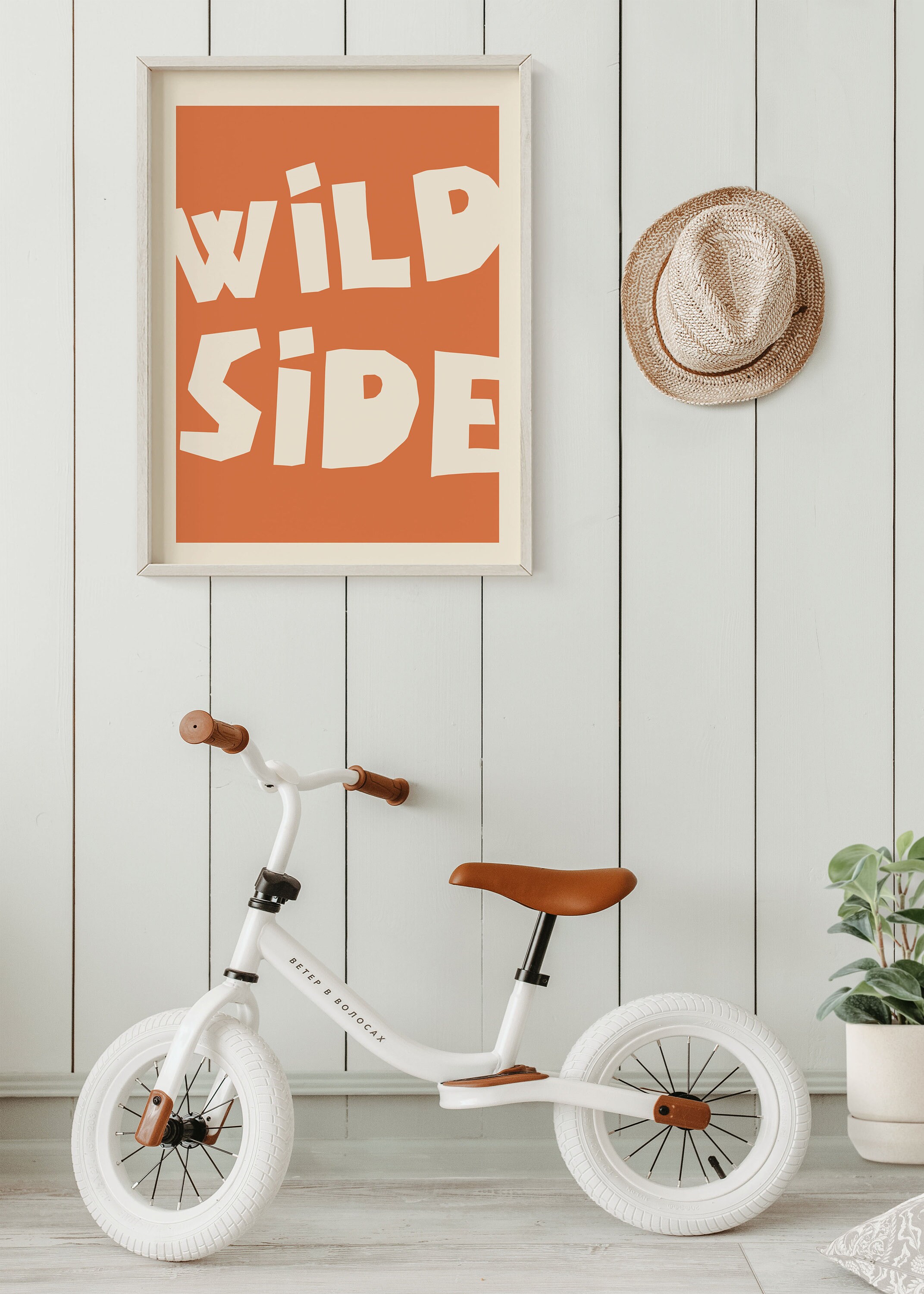 PRINTABLE Wild Side POSTER Wild Kids Print Rust Kids Room - Etsy