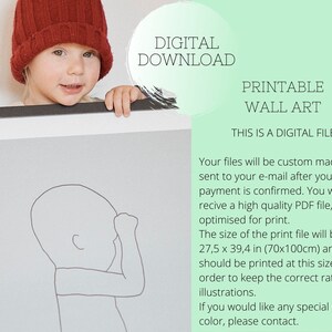 BIRTH POSTER, Trio Birth Poster, Three Kids Poster, PRINTABLE Baby ...