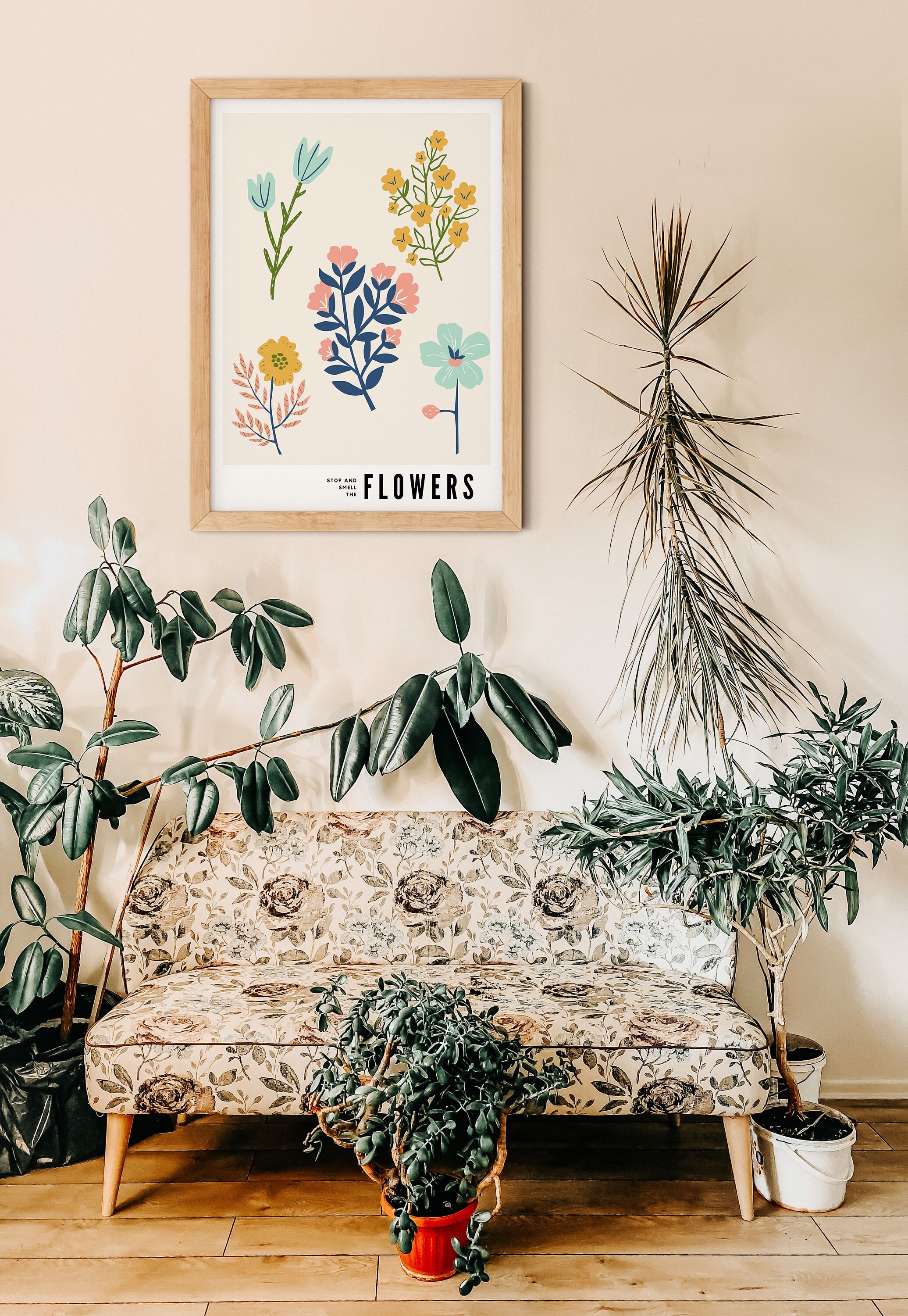 PRINTABLE FLOWERS POSTER Wild Flowers Print Printable - Etsy