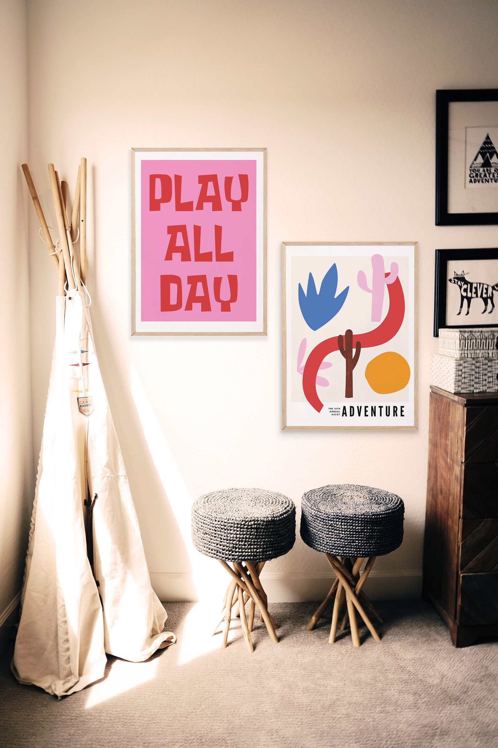 PRINTABLE ADVENTURE POSTER, Printable Adventure Poster, Desert Print ...