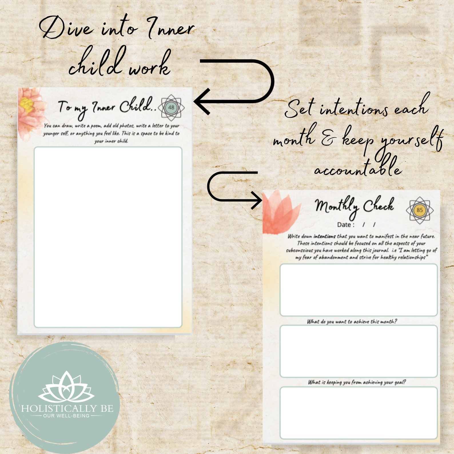 Shadow Work Journal © Prompts Workbook Glossy Cover 97 - Etsy