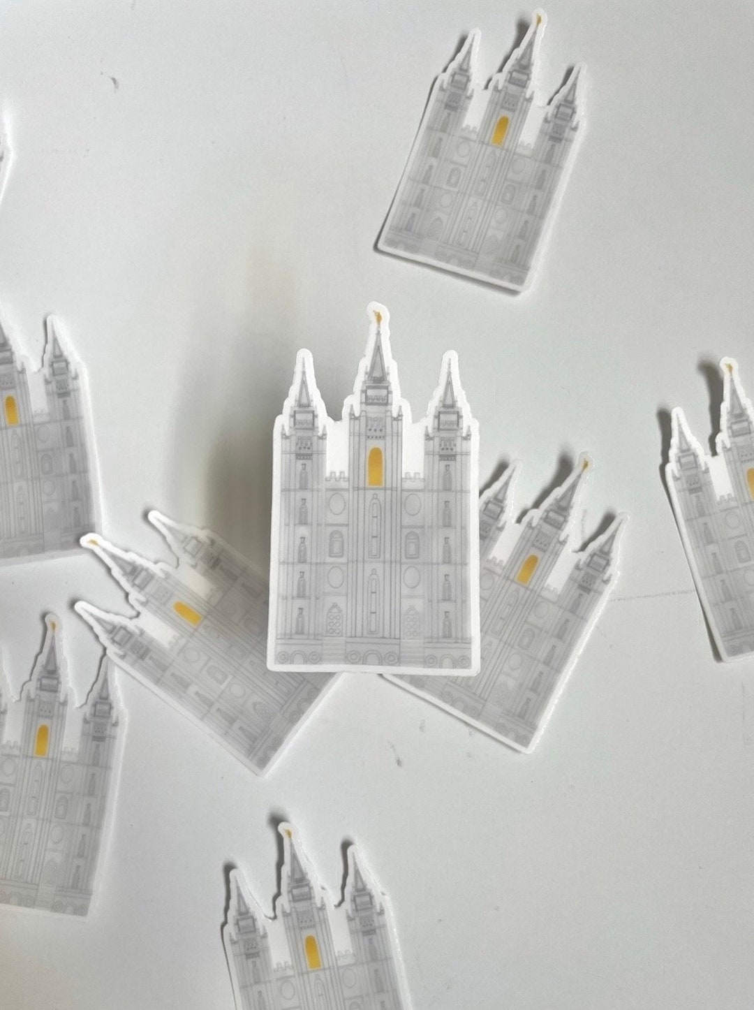Salt Lake City Temple Sticker • Waterproof, Uv-resistant Sticker for ...