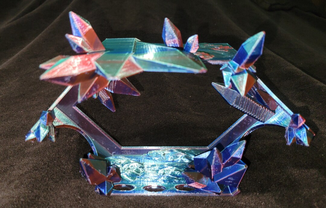 Crystal Dragon Stand, Modular Wall Mount, Home Decor - Etsy